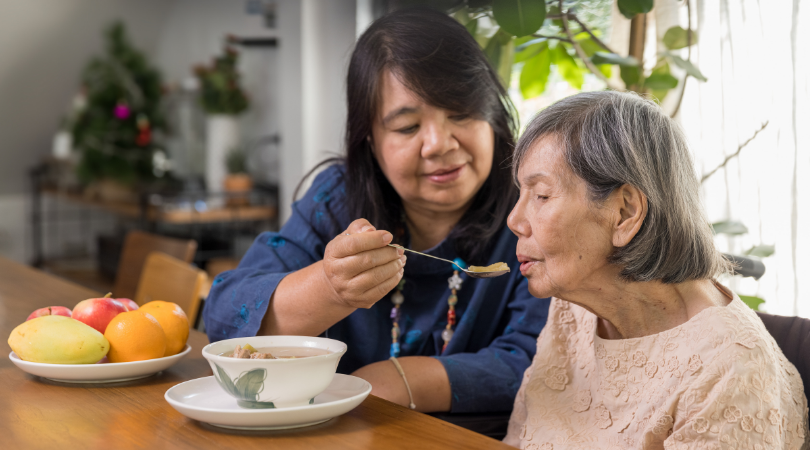 How to Feed Someone Having Difficulty Swallowing